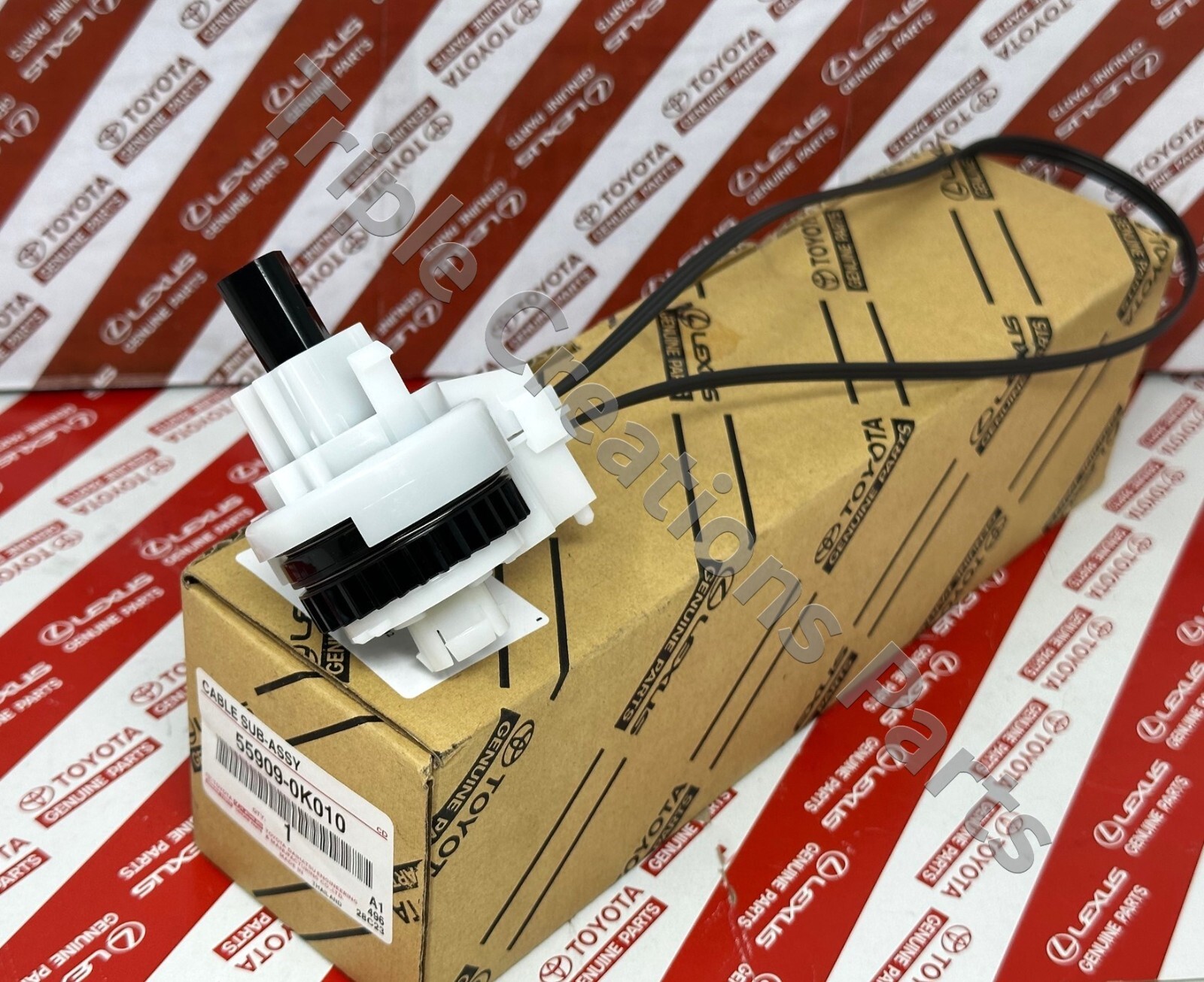 Toyota Genuine 55909-0K010 Cable Sub-Assy Airmix Damper Control ...