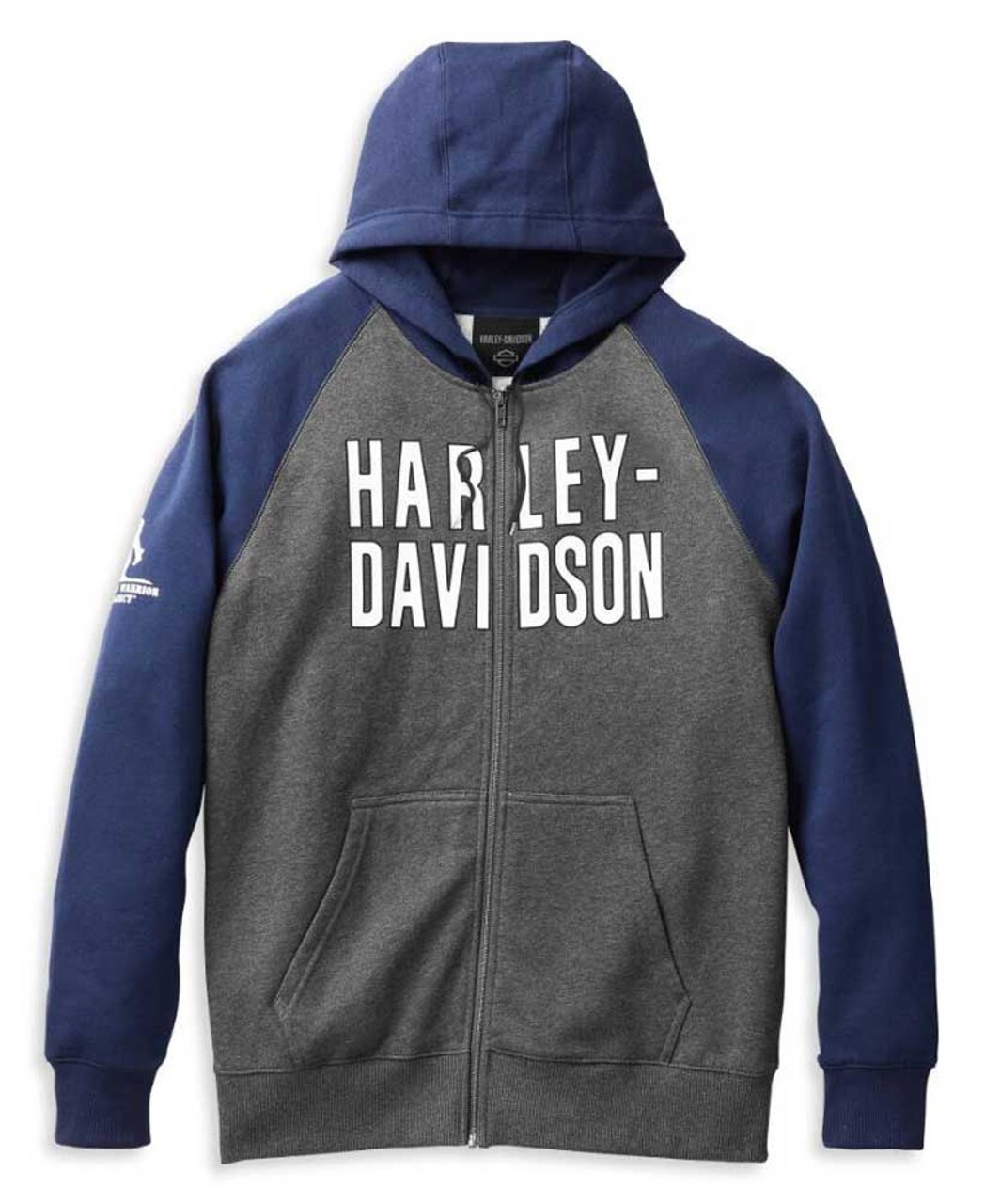Harley-Davidson Men's Wounded Warrior Project Colorblock Hoodie 96302 ...