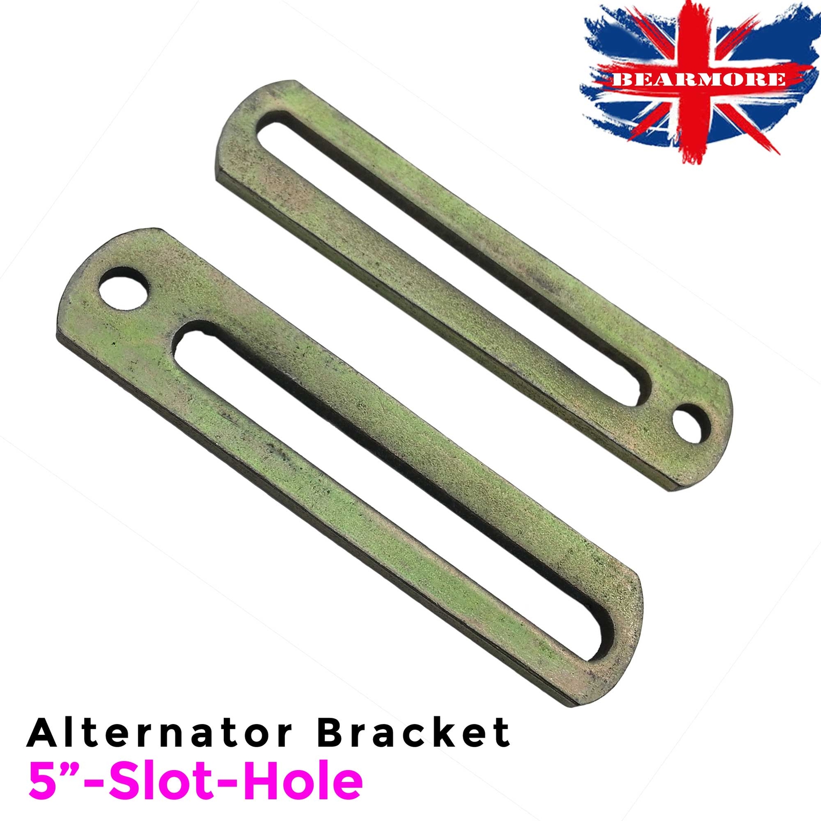 Alternator Mounting Brackets Car Van Truck 5" inch Universal Adjuster ...