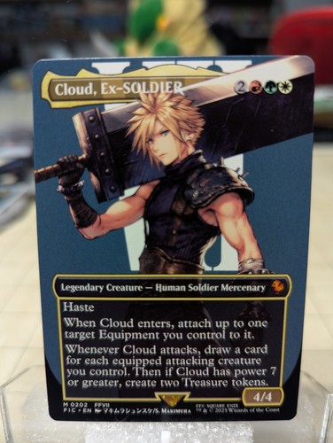 Cloud, Ex-SOLDIER (Borderless) Commander: Final Fantasy Regular for ...