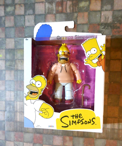 JAKKS PACIFIC 5 INCH SIMPSONS WAVE 5 GRANDPA ABE SIMPSON IN-STOCK | eBay