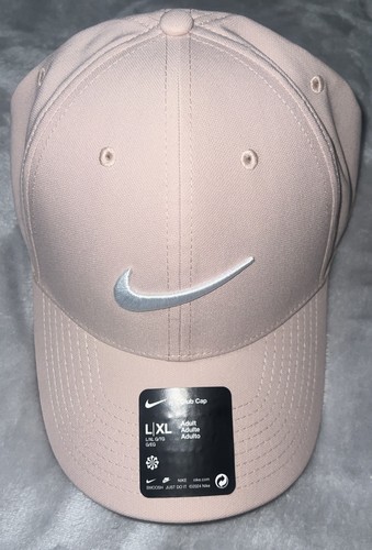 Nike Dri Fit Club Structured Swoosh Golf Cap Pink Oxford FB5625 601 See ...