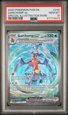 PSA 10 Garchomp ex SIR Paradox Rift 245/182 Holo Pokemon Card | eBay