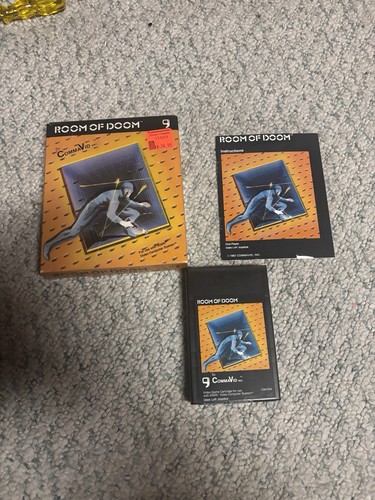 Atari 2600 Room of Doom Game Complete Box Manual Tested Working US ...