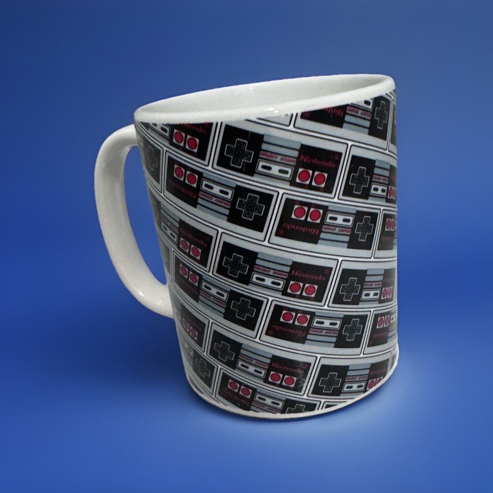 2017 Paladone Old School NES Controller Coffee Mug Nintendo Made In ...
