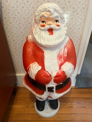 Vintage 1960s Beco 32" Christmas Santa Blow Mold | eBay