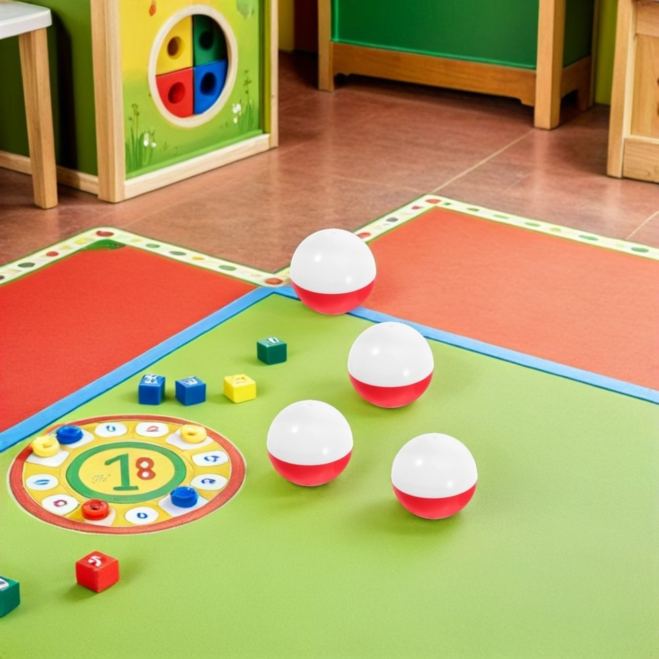 25pcs Capsule Vending Round Fillable Bauble Sphere 65 mm Empty Gumball ...