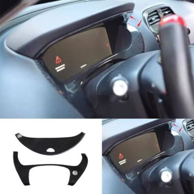 For Jaguar F-pace 2017-2020 Dash Speedometer Odometer Carbon Fiber ...