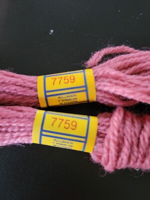 DMC Laine Divisible Floralia 100% Wool Color #7759 5.4 Yards x2 | eBay