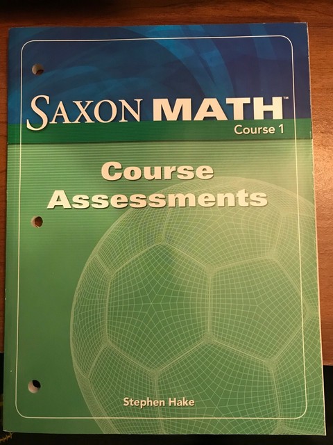 Saxon Math Course Assessments Course 1 | eBay