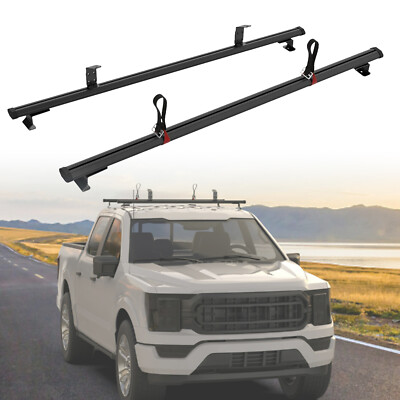 72" Adjustable Pickup Truck Topper Ladder Roof Rack Camper Shell for ...