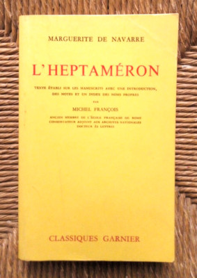 Livre L'Heptameron de Marguerite de Navarre | eBay