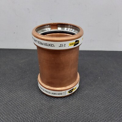 APOLLO PRESS Model 801 2-1/2 in. Copper Press Coupling | eBay