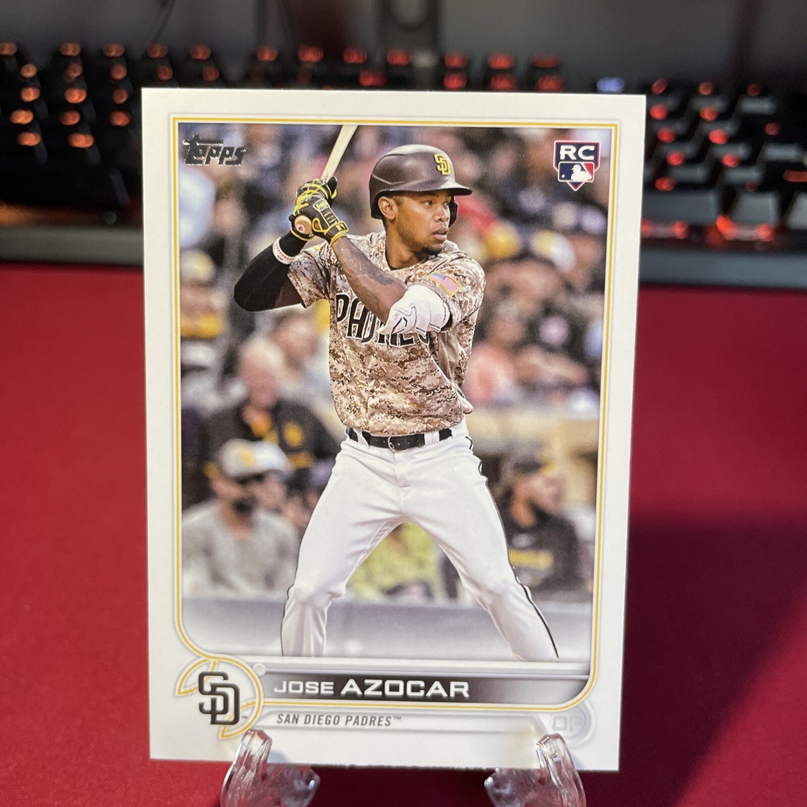 2022 Topps Update Jose Azocar Rookie Card #US280 San Diego Padres | eBay