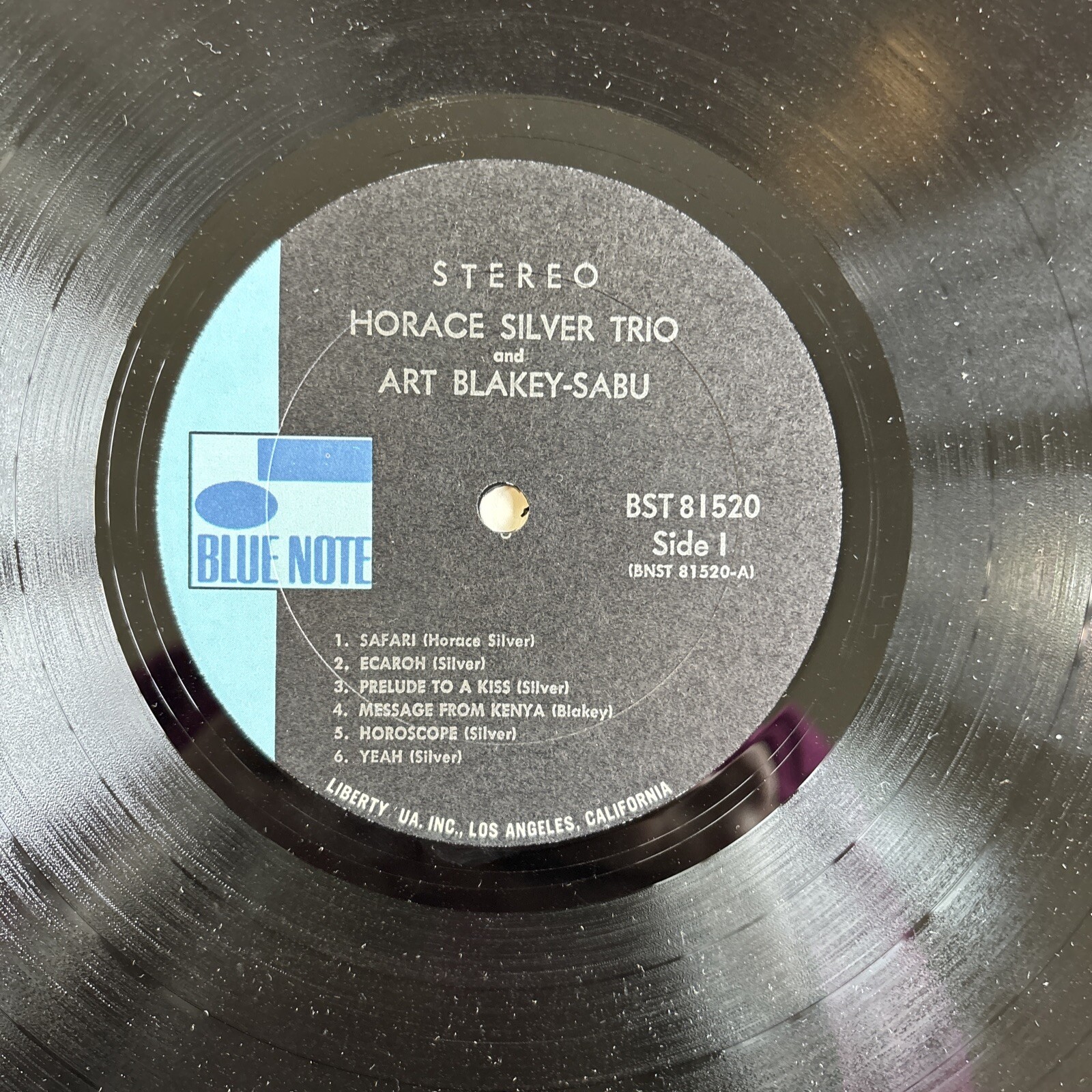 Horace Silver & Art Blakey-Sabu Spotlight On Drums BLP 1520 Blue Note ...