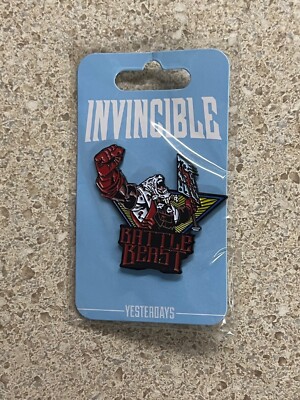 INVINCIBLE Battle Beast SKYBOUND Yesterdays Enamel Pin New | eBay