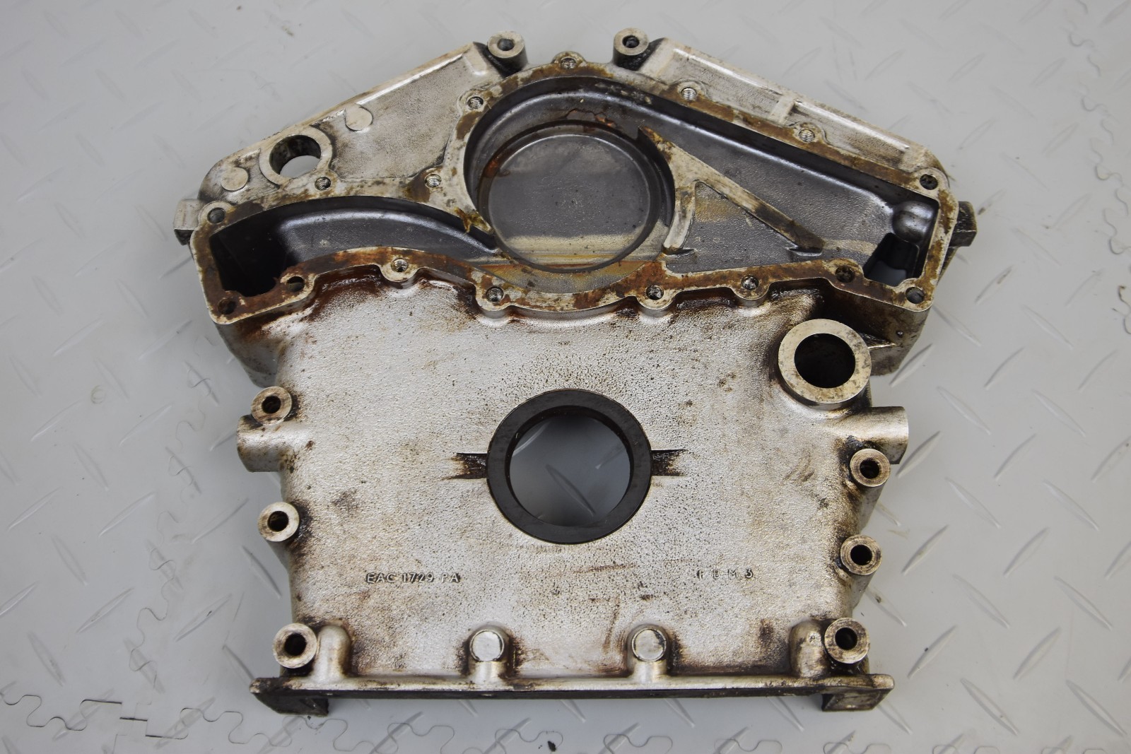 JAGUAR V12 ENGINE FRONT TIMING COVER XJS XJ6 XJ12 EAC1729 WATER PUMP ...
