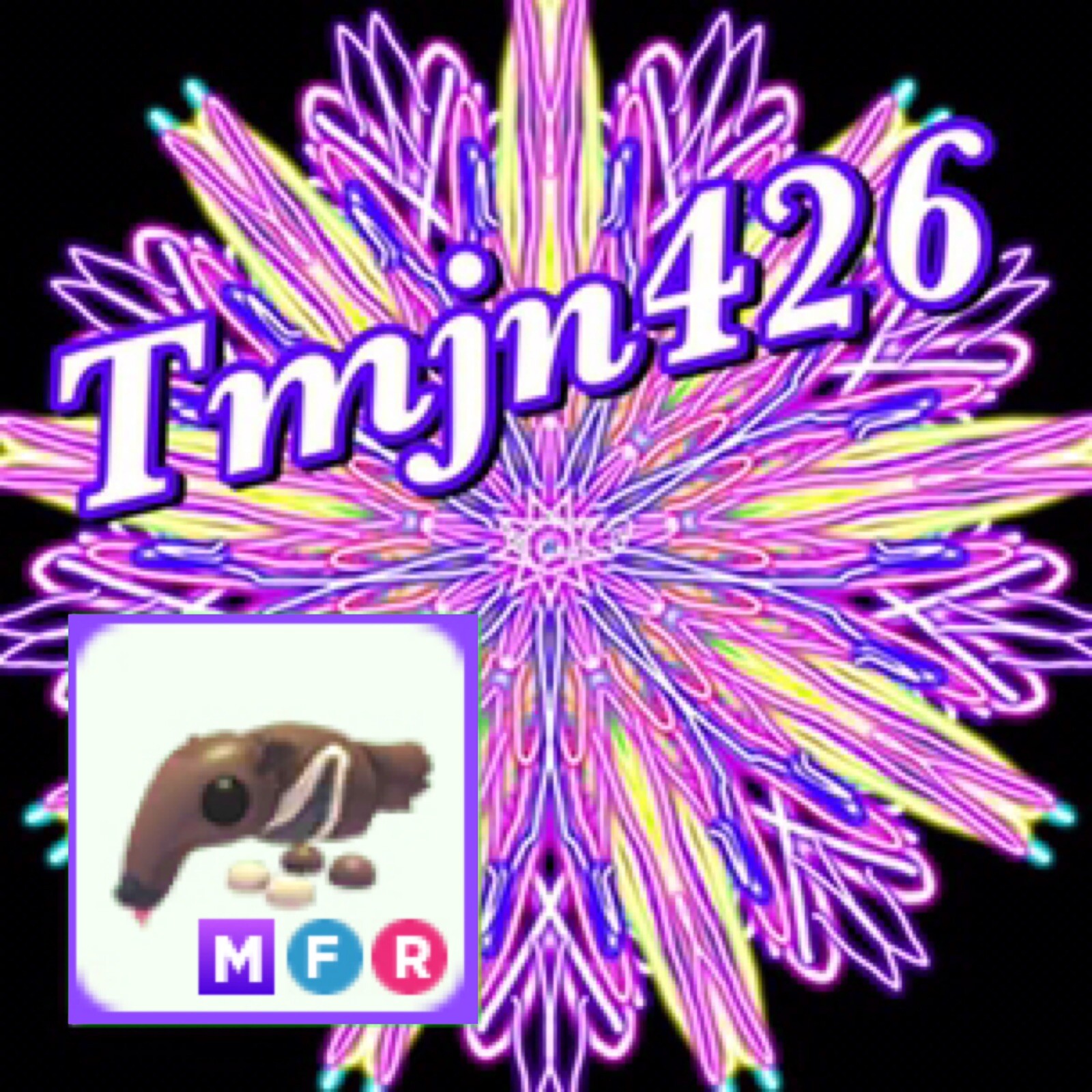 MEGA -MFR- Giant Anteater Adopt From Me NO POTION READ DESCRIPTION | eBay