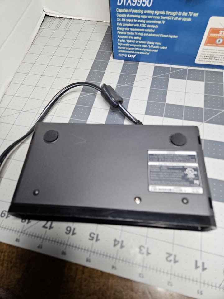 Digital Stream DTX9950 Analog Pass-Through Converter Box | eBay