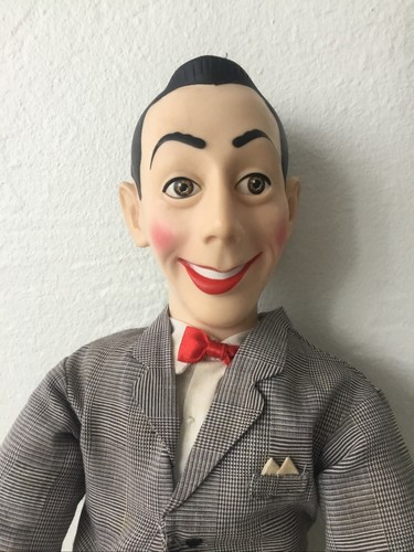 Vintage Peewee Herman Pull String Doll Pose-able 1987 PeeWee’s ...