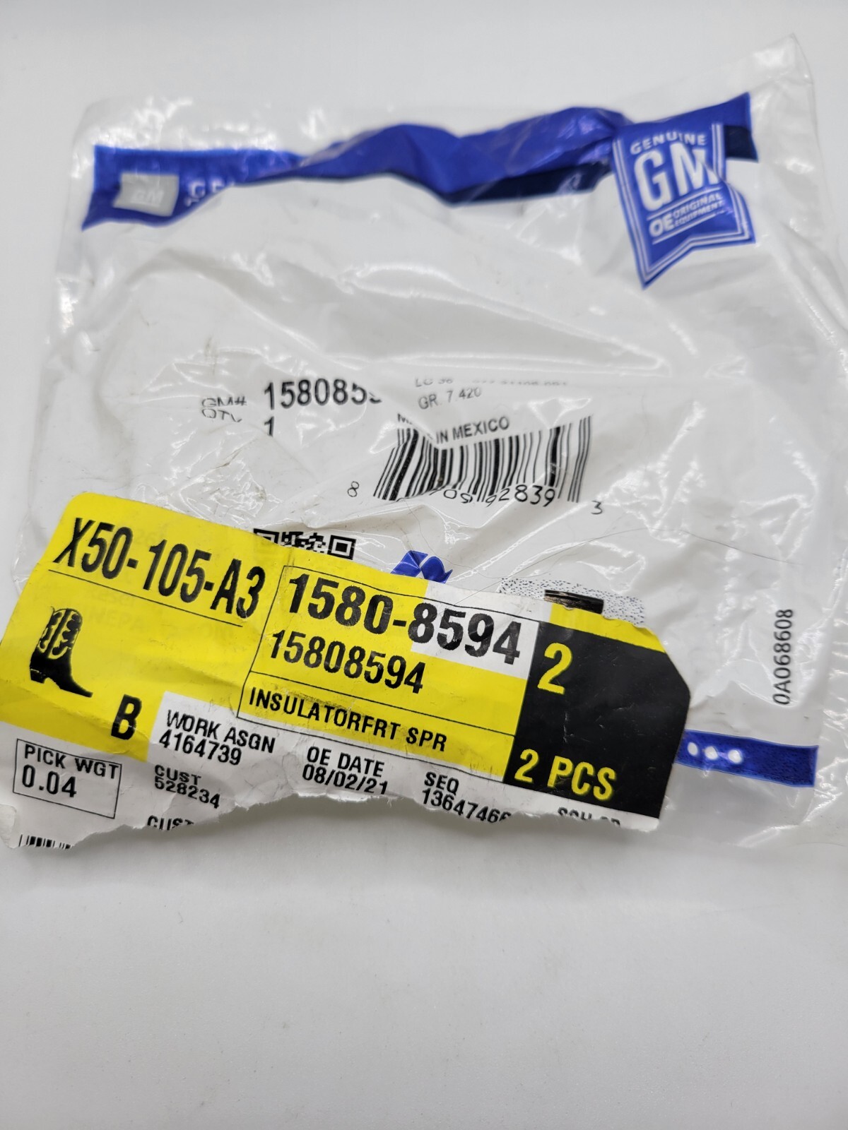 GM OEM Front Suspension-coil Spring Insulator 15808594 for sale online ...