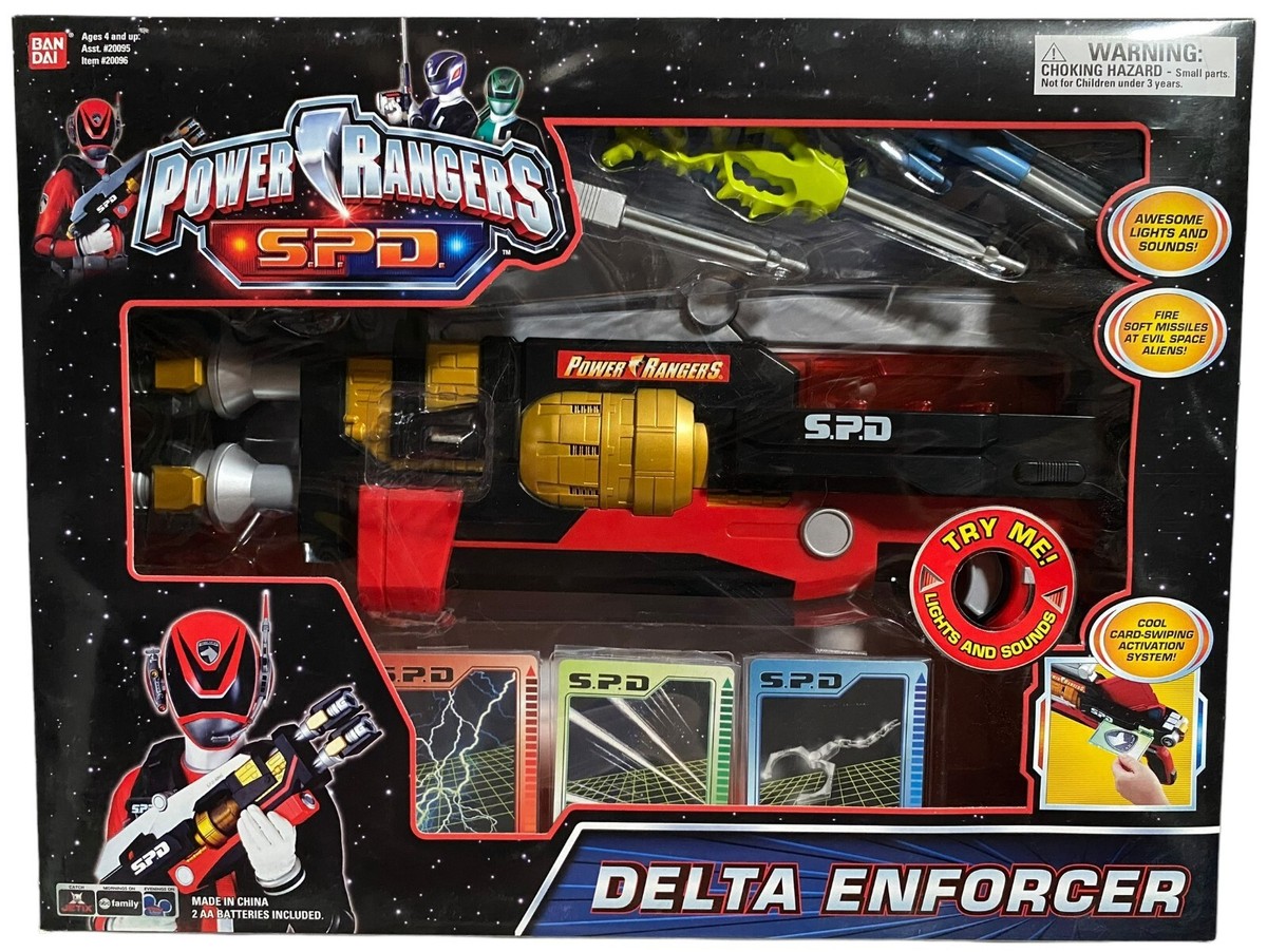 Brinquedos Power Rangers Spd Power Rangers S.P.D. Delta Squad Megazord