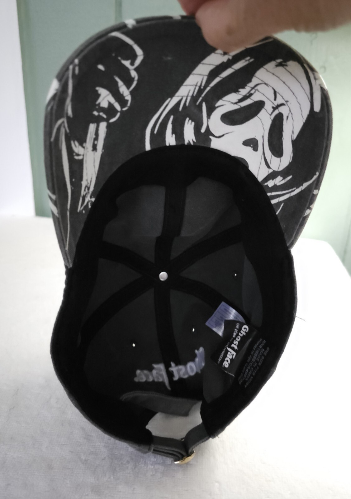 Scream Ghost Face Adjustable Buckle Cap Hat Call Of Duty Charcoal ...