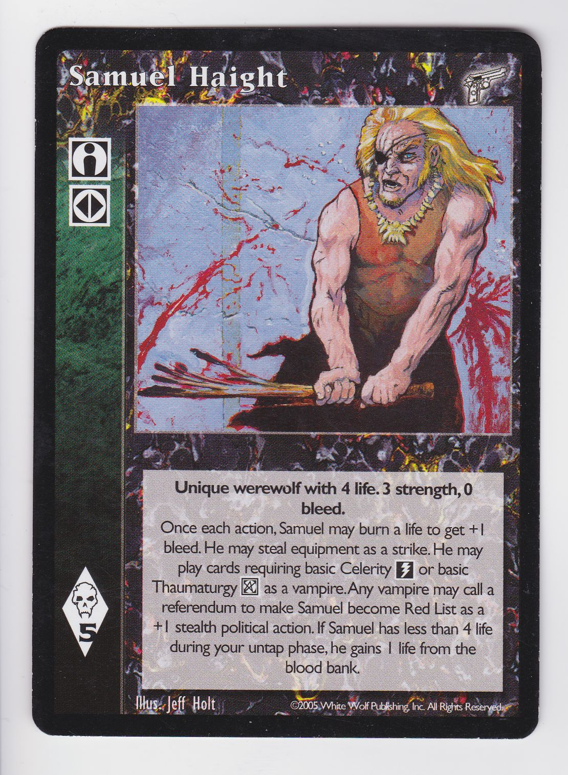 Samuel Haight Kindred Most Wanted V:TES VTES | eBay