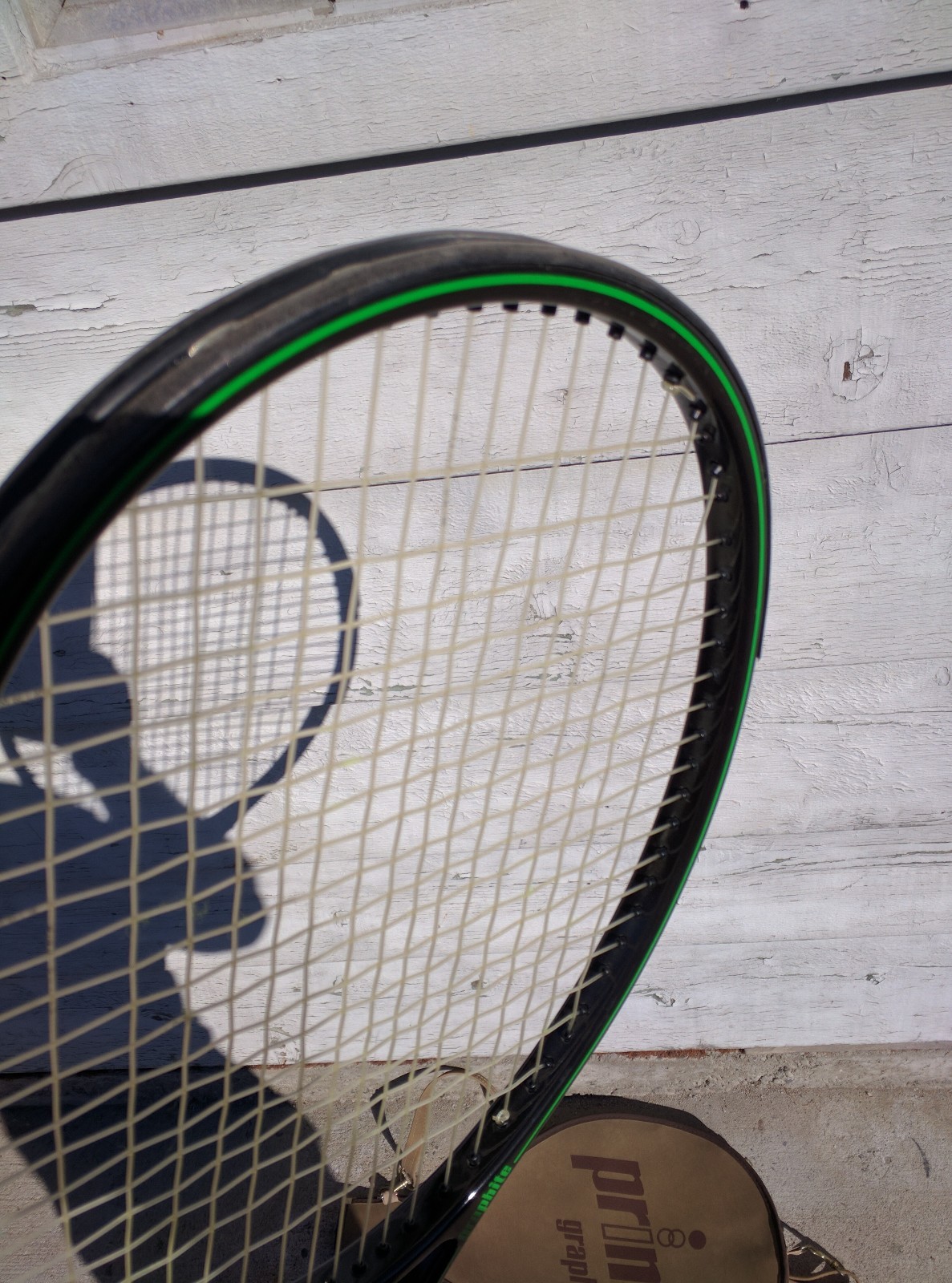 Original PRINCE Graphite 110 Tennis Racket SUPER CLEAN w/Case 4 1/2 ...