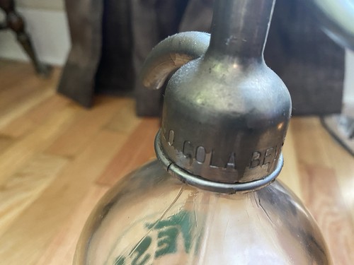 Vess - Cleo Cola Beverage Co. Seltzer Bottle - Billings, Montana | eBay