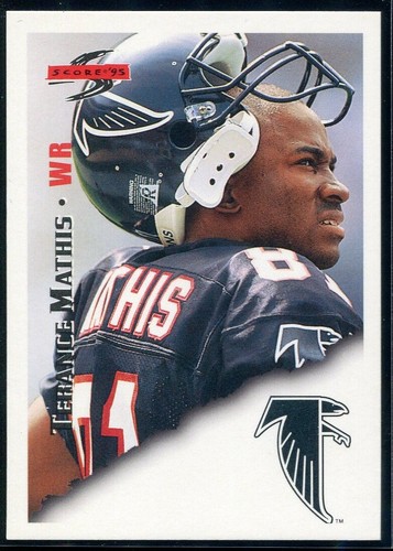 1995 Score Pinnacle Terance Mathis #5 Atlanta Falcons | eBay