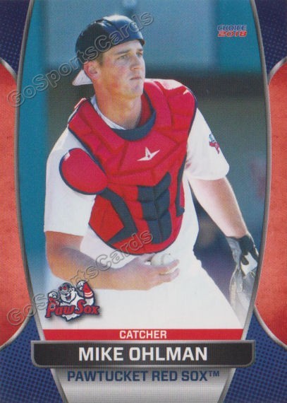 2018 Pawtucket Red Sox Mike Ohlman RC Rookie Boston | eBay