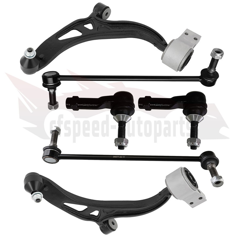 6x Front Lower Control Arm w/ Ball Joints Suspension For Ford Explorer ...