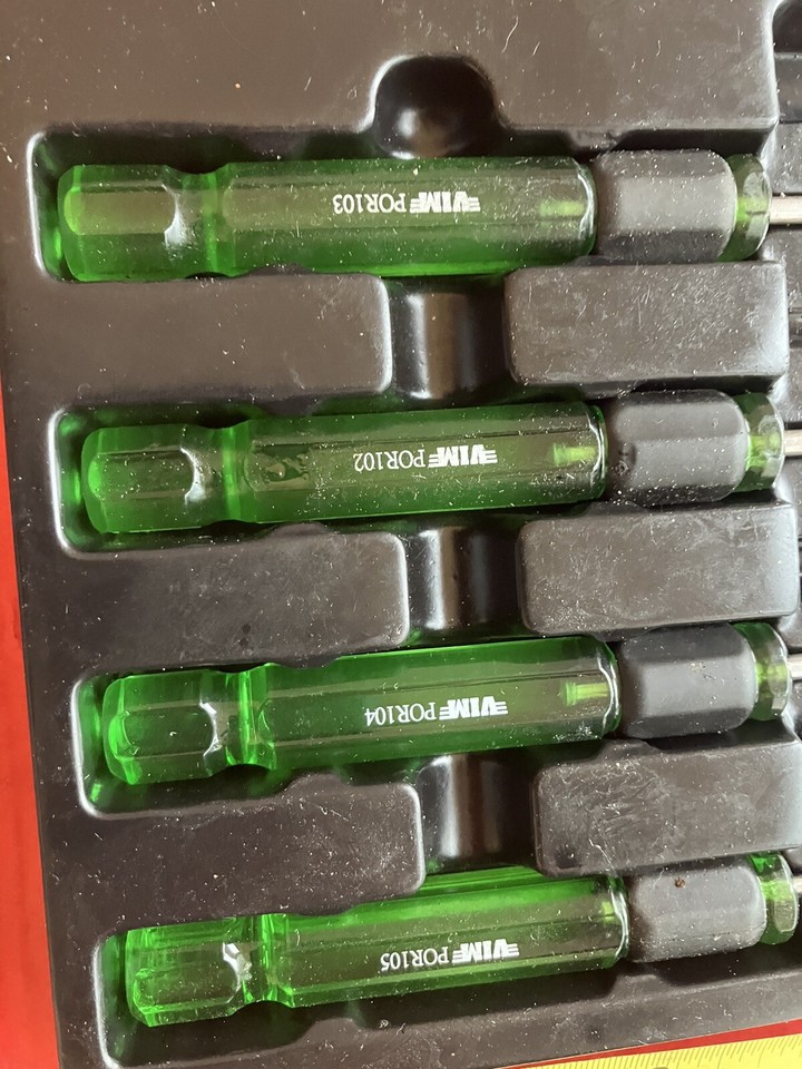 VIM Tools 8pc Mini Pick and O-Ring Removal Spoon Tool Set #POR100 | 0092308658106