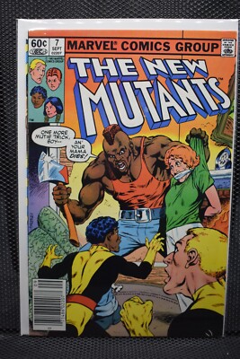The New Mutants #7 Newsstand Marvel Comics 1983 Chris Claremont & Bob ...