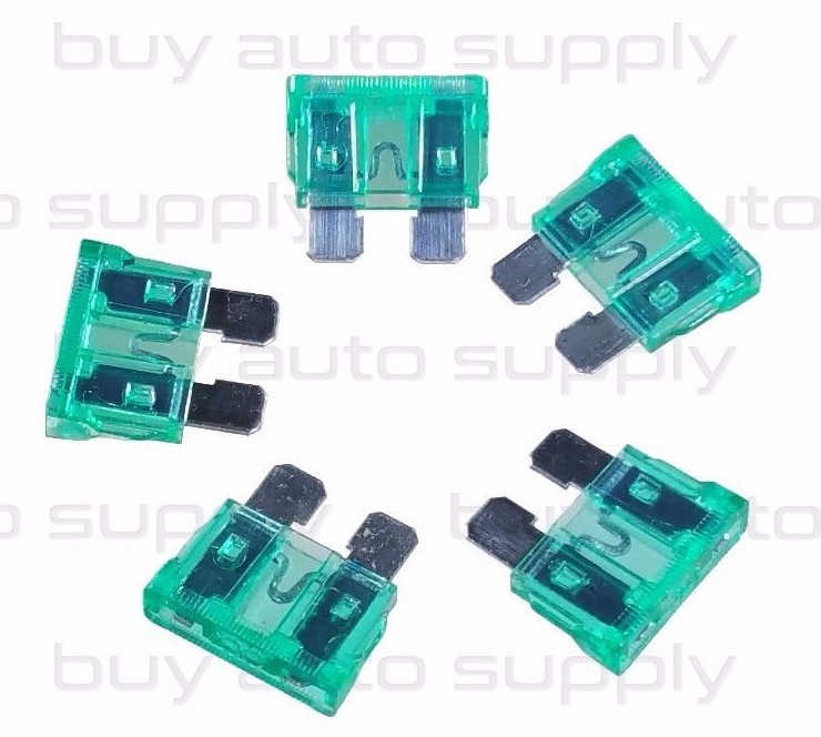 100 Pack ATC 30 Amp Standard Blade Style Fuse 30A Automotive Car Truck ...