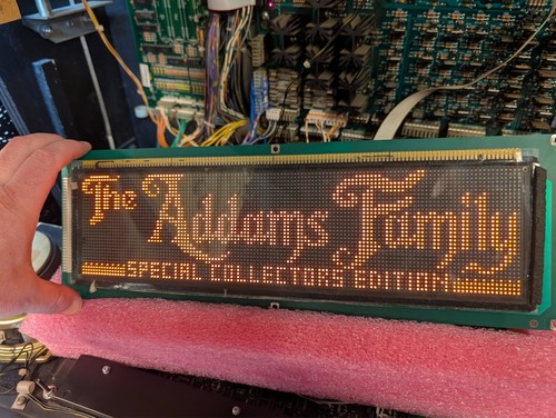 Vishay Pinball 128x32 DMD display Bally, Stern, Williams USED WORKING ...