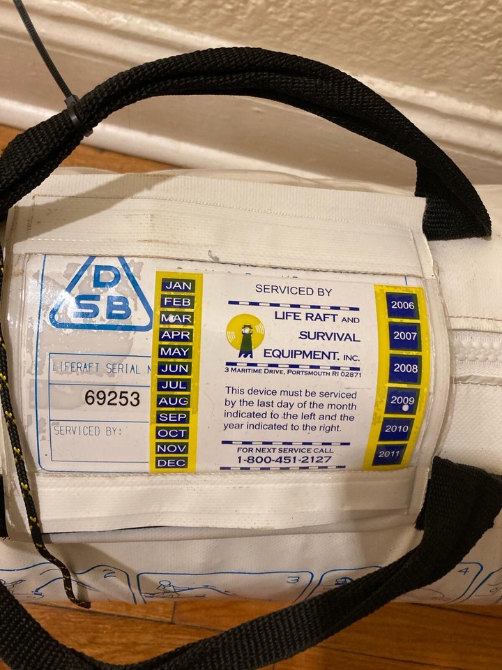 6 person inflatable life raft for sale. Never opened., DSB, | eBay