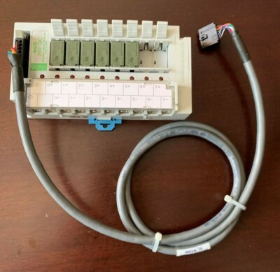NAIS RT1-OD08-24V-S 8 Relay Base 24VDC w/6 relays and cable | eBay