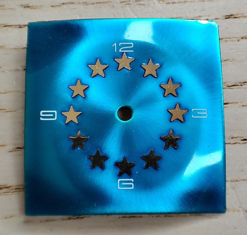 Stars Watch Dial Blue Color 26 mm lot of 23 dials | eBay