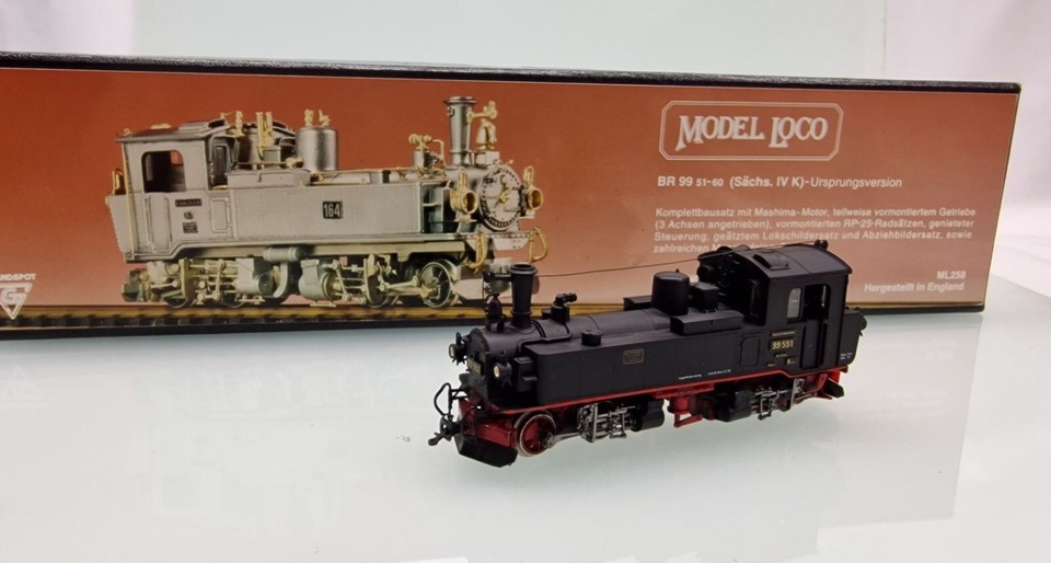 Model Loco ML256 BR 99 51-60 Fertigmodell aus Bausatzl ...