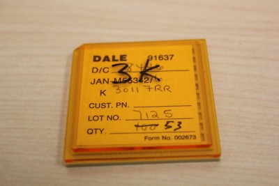 53 New Vishay/Dale Mil Spec Chip Resistors JAN M55342 3K | eBay