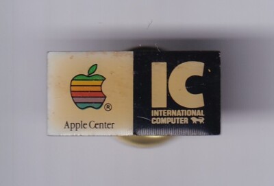 RARE PINS PIN'S .. INFORMATIQUE COMPUTER APPLE MAC IC INTERNATIONAL ...