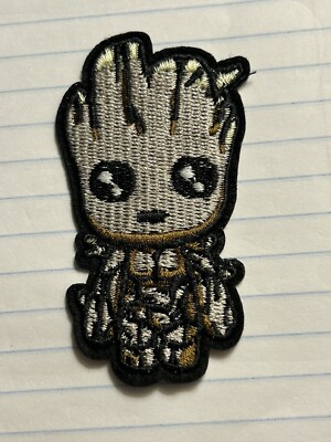 Marvel: Baby Groot Embroidered Iron on Patch Guardians of The Galaxy | eBay