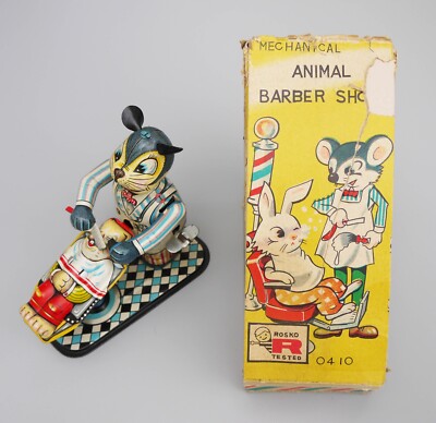 Animal Barber Shop working complete in saved box rosko tested | eBay