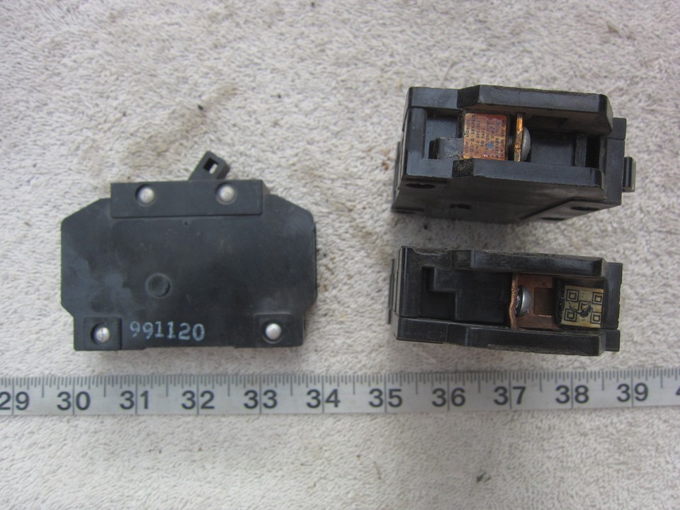 Square D 991120 QC1020 1P 20A 120V Quicklag Circuit Breaker, Used | eBay