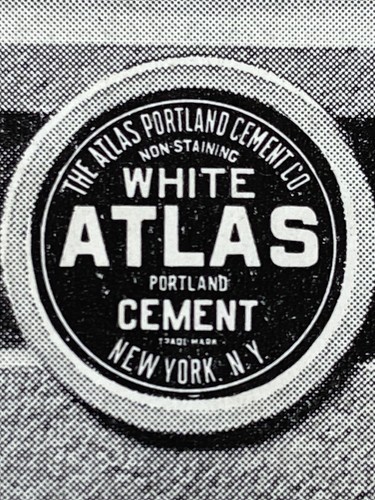 1916 White Atlas Portland Cement Stucco Home New York NY Advertisement ...