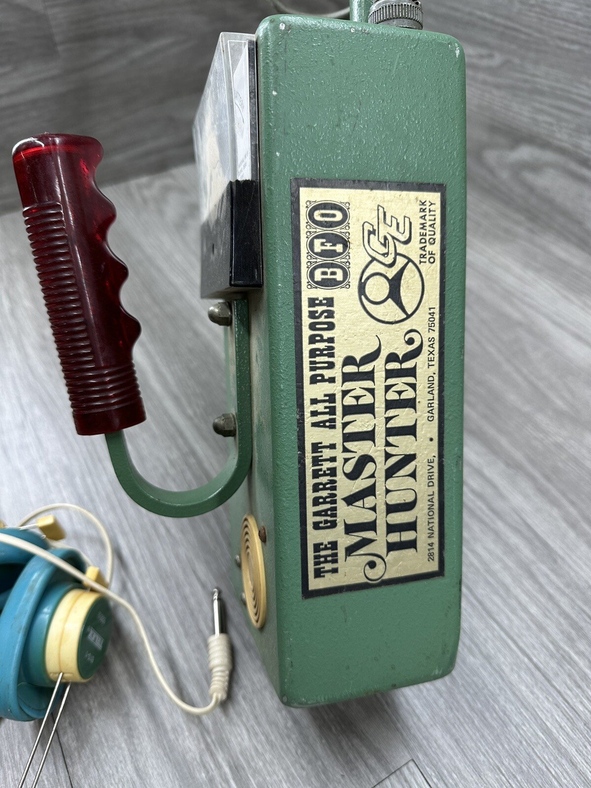 Vintage Garrett coin Hunter BFO metal detector UNTESTED/AS IS | eBay