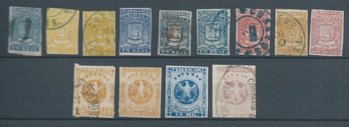 VENEZUELA UNCHECKED LOT EARLY IMPERFS MINT AND USED AS RECEIVED | eBay