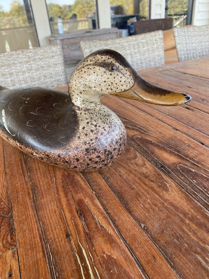 Mason Premier Mallard Hen Antique Duck Decoy | eBay